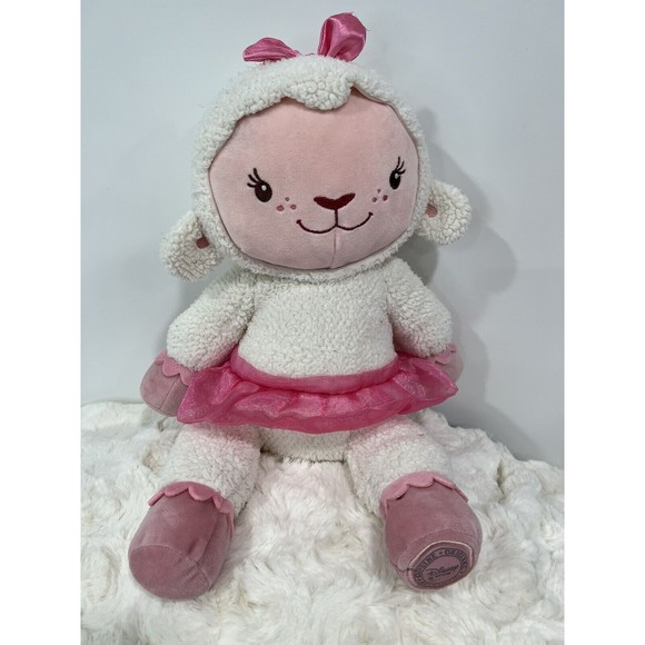Disney | Other | Disney Store Doc Mcstuffins Lambie Lamb Tutu 5 Plush ...